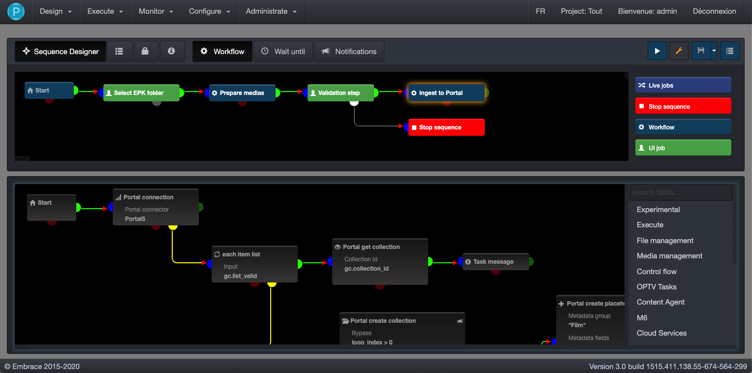 EMBRACE - Pulse-IT, mission-critical media supply chain orchestration